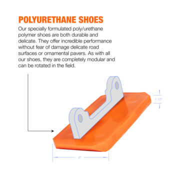 MōDUS® Modular Polyurethane Shoe System for Snow Pushers - Winter ...
